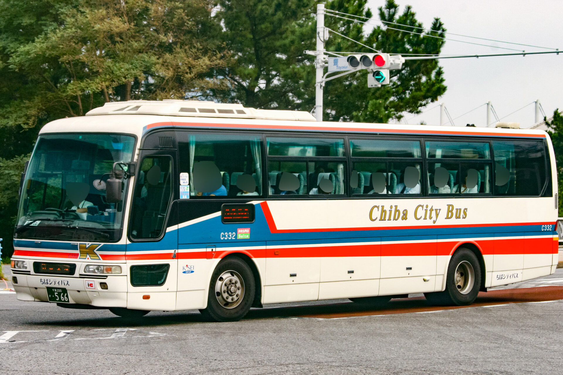 ちばシティバス 千葉200か566（C332） | わくわくバス